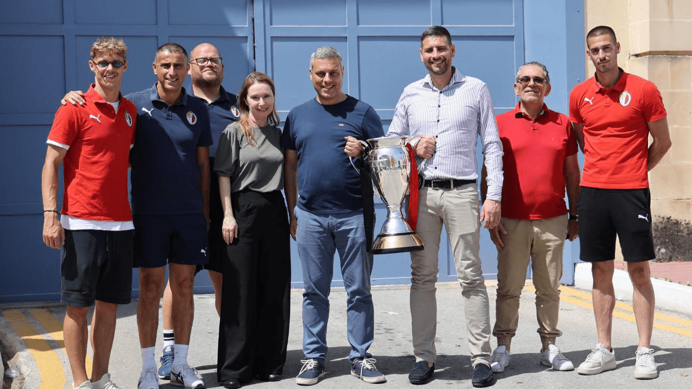 Hamrun Spread Champions' Joy to Correctional Facility Residents - Radio 105