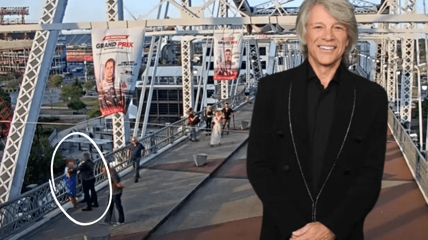 Jon Bon Jovi Prevents Tragedy, Saves Woman on Nashville Bridge - Radio 105